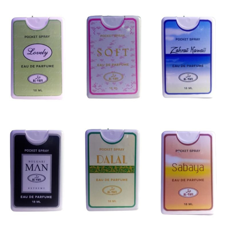 Jual COD - Parfum Pocket EDP Spray 18ml Original - Sabaya / Soft ...