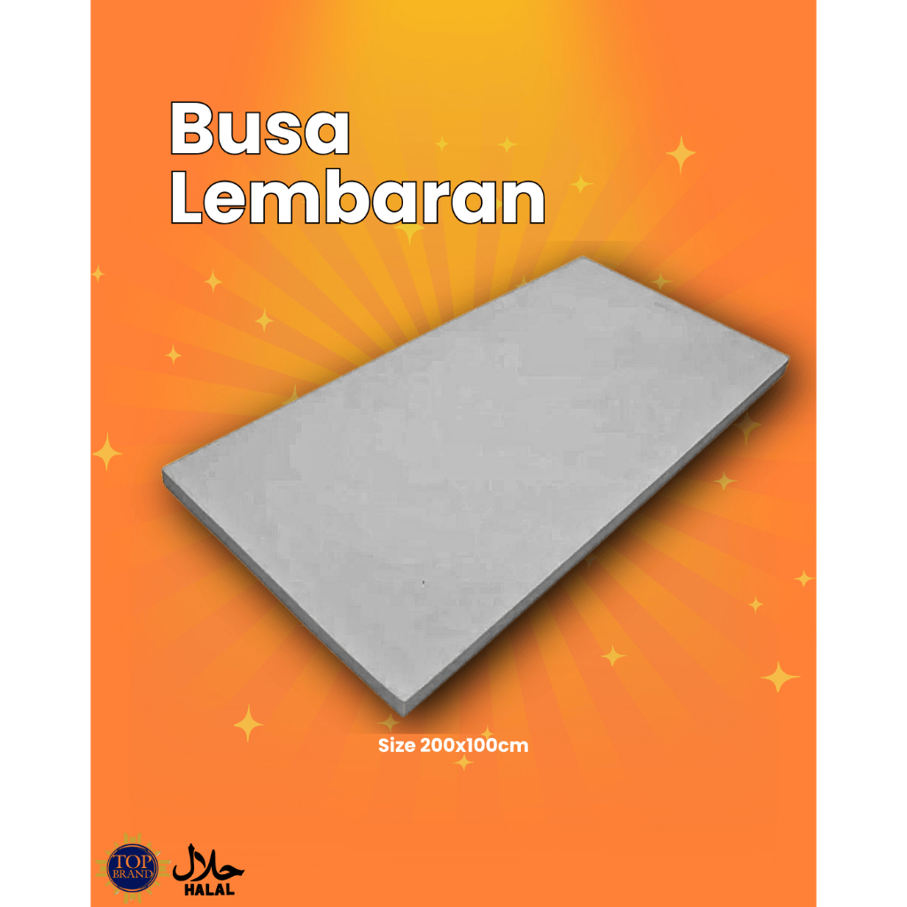 Jual Busa Lembaran PU D20 - Serbaguna 200x100cm | Shopee Indonesia