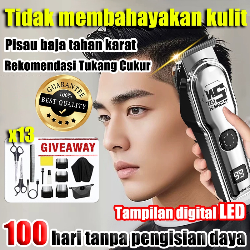 Jual 【11in1 Mesin Cukur Rambut Tanpa Kabel】Mesin Cukur Rambut Elektrik ...