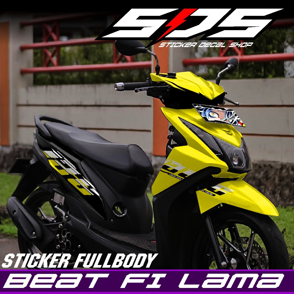 Jual Decal Sticker Beat Fi Old 2012-2015 full body Dekal Stiker Honda ...