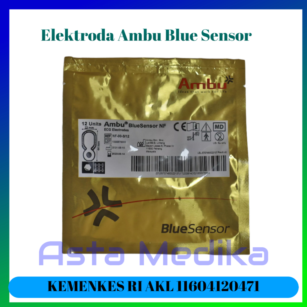 Jual Elektroda ECG / EKG Ambu BlueSensor Anak dan Dewasa Electroda ECG ...