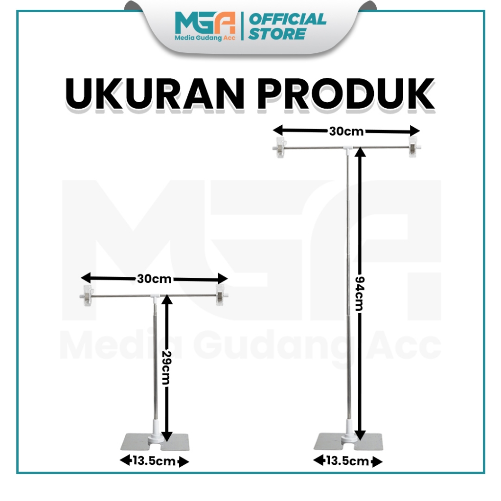 Jual Tripod Banner T Meja / Stand Banner Display Meja / Standing Poster ...