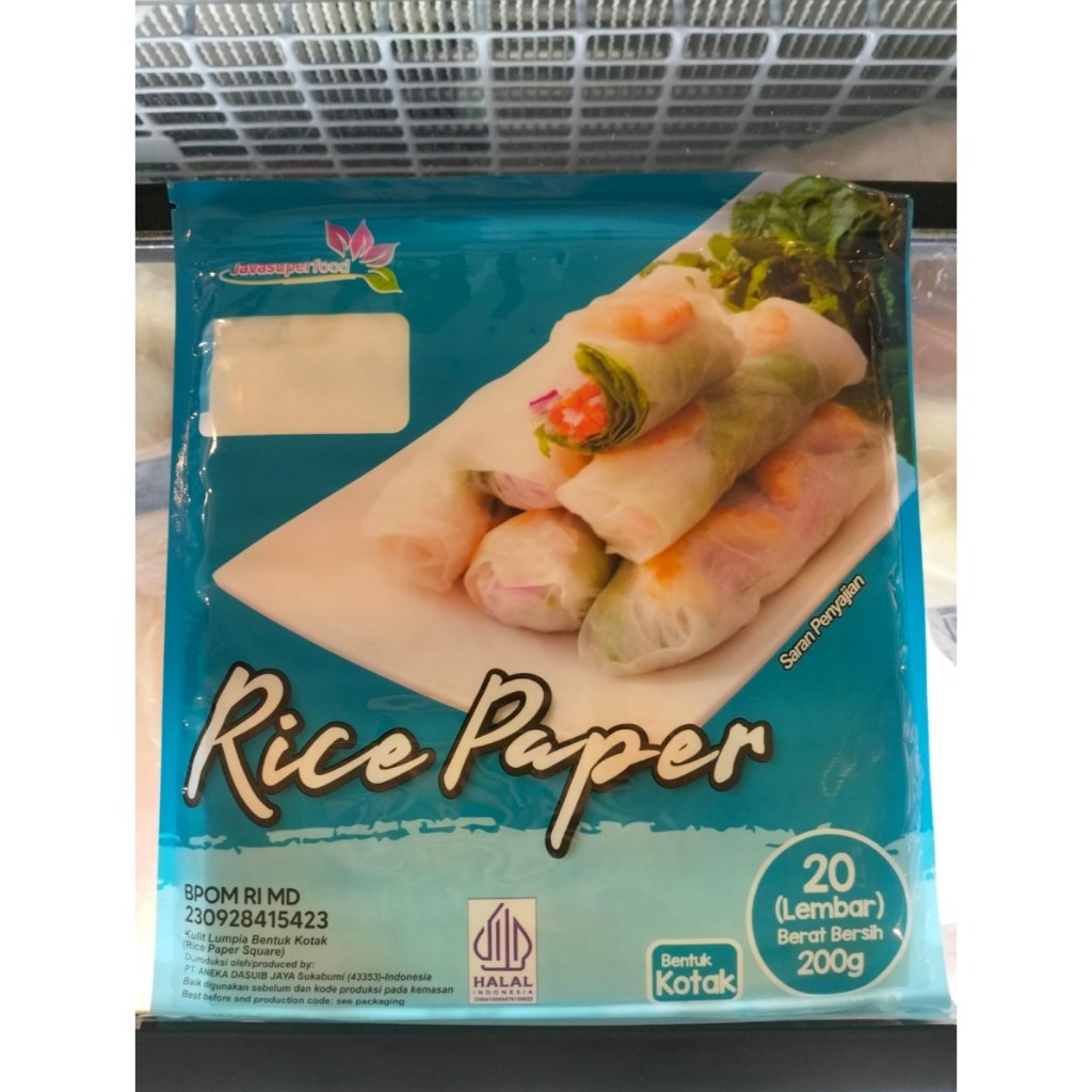 Jual RICE PAPER KOTAK 20PCS | Shopee Indonesia