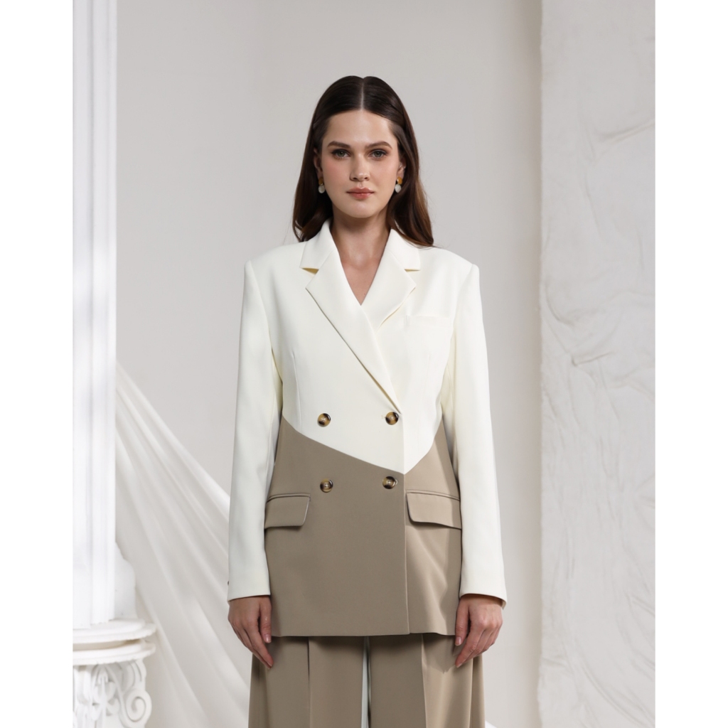 Jual INVIO Madden Prism Blazer | Jas Wanita - Arch & Edge | Shopee Indonesia