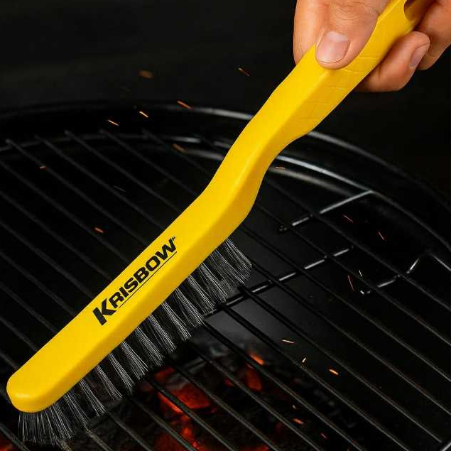 Jual Krisbow Sikat kawat besi sikat grill sikat bbq 3 baris 4 baris 5 ...