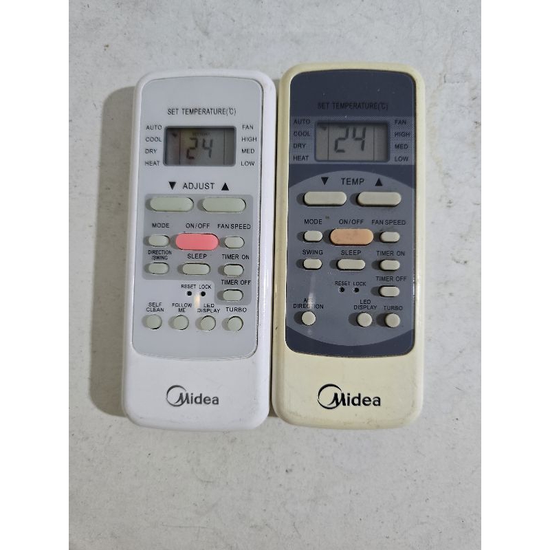 Jual REMOT AC MIDEA R51119/R51M/E ORIGINAL ASLI | Shopee Indonesia