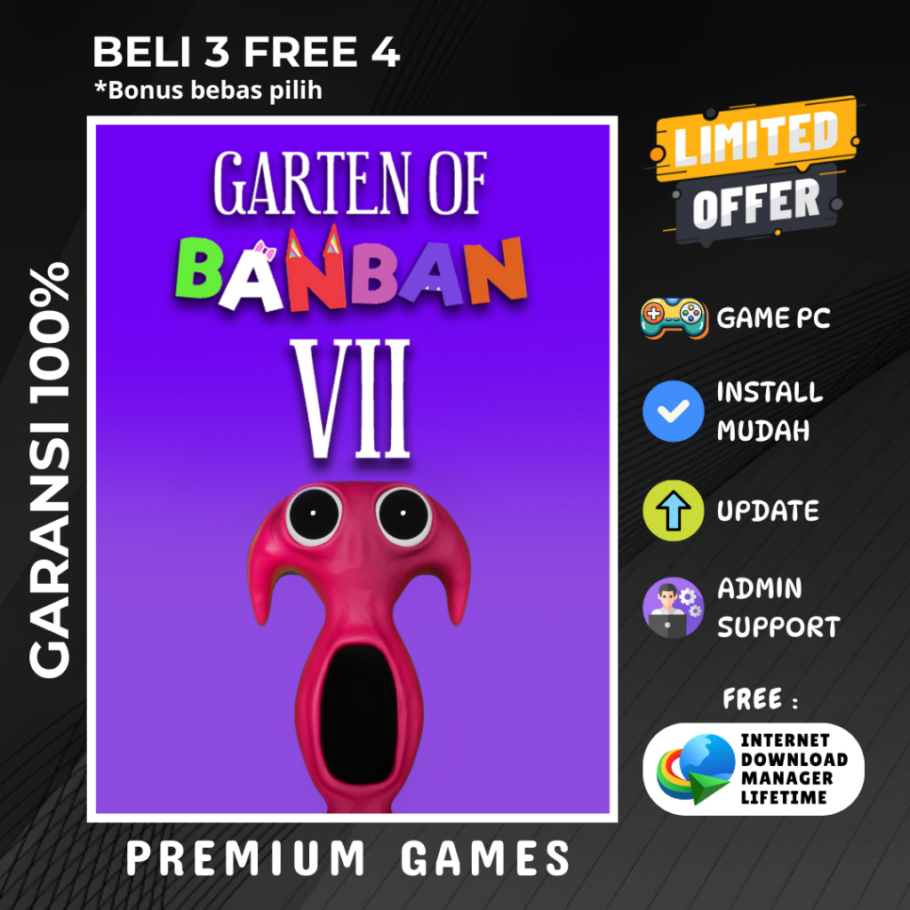 Jual Garten of Banban 7 | Game PC | Game Laptop | Game Komputer ...