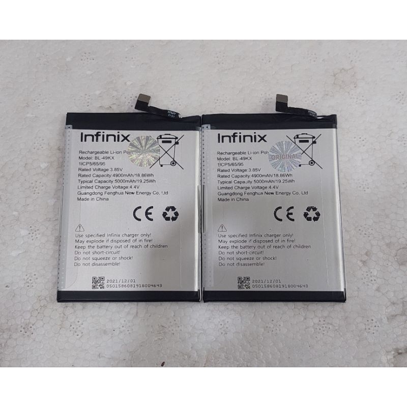 Jual BATERAI INFINIX NOTE 11 / NOTE 12 5G / NOTE 12 PRO 5G ( BL-49KX ...