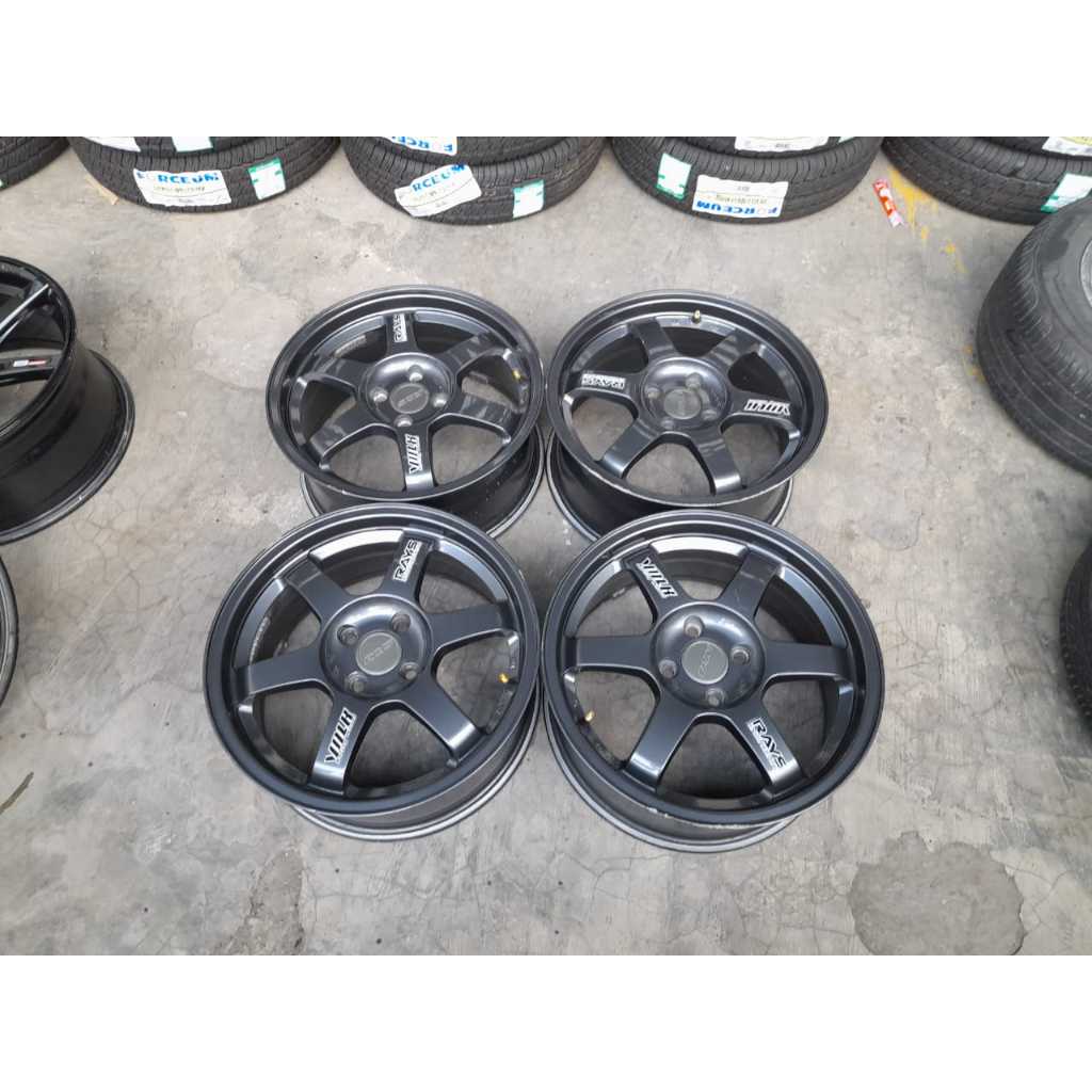 Jual VELG MOBIL RACING VOLK RAYS TE37 RING 16 LEBAR 7 ET40 PCD 4X100 BRIO MOBILIO JAZZ CITY ...