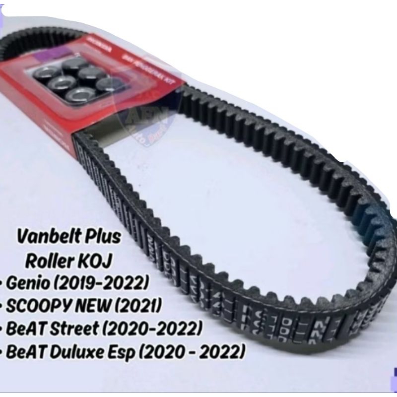 Jual Panbal v-belt plus roller honda beat deluxe genio scopy beat ...