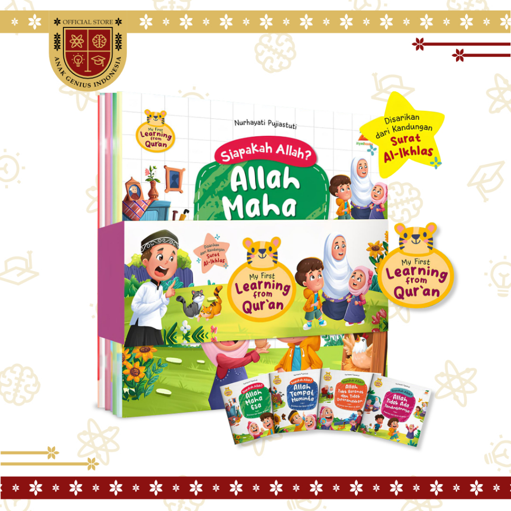 Jual Siapakah Allah? My First Learning From Quran - Intisari Surat Al-Ikhlas Buku Anak Usia 3th ...