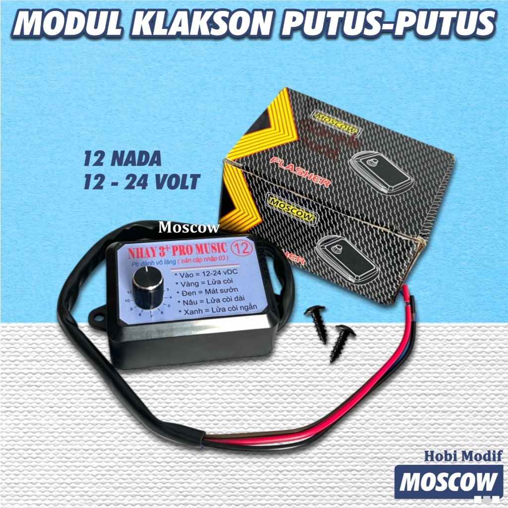 Jual RELAY KLAKSON PUTUS PUTUS 12 VOLT 24 VOLT UNIVERSAL / MODUL RELAY ...