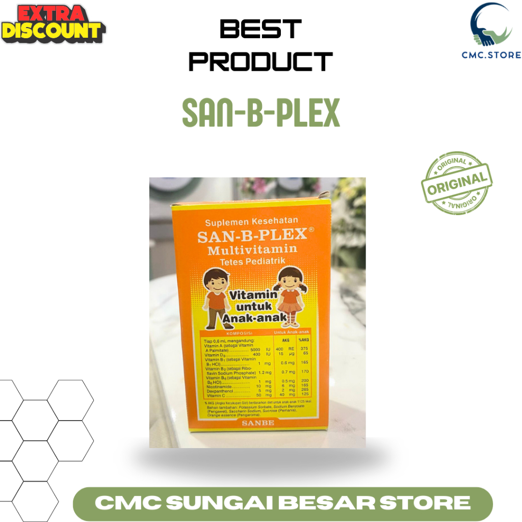 Jual SAN-B-PLEX Pediatric Drops | Shopee Indonesia