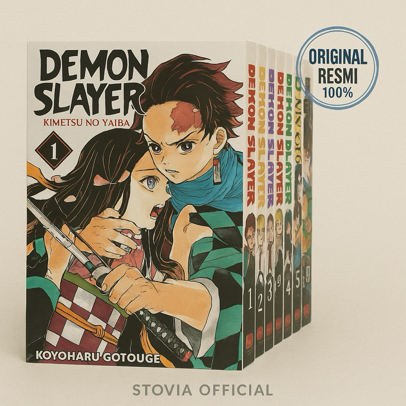 Jual komik manga Demon Slayer: Kimetsu No Yaiba FULL VOLUME original ...