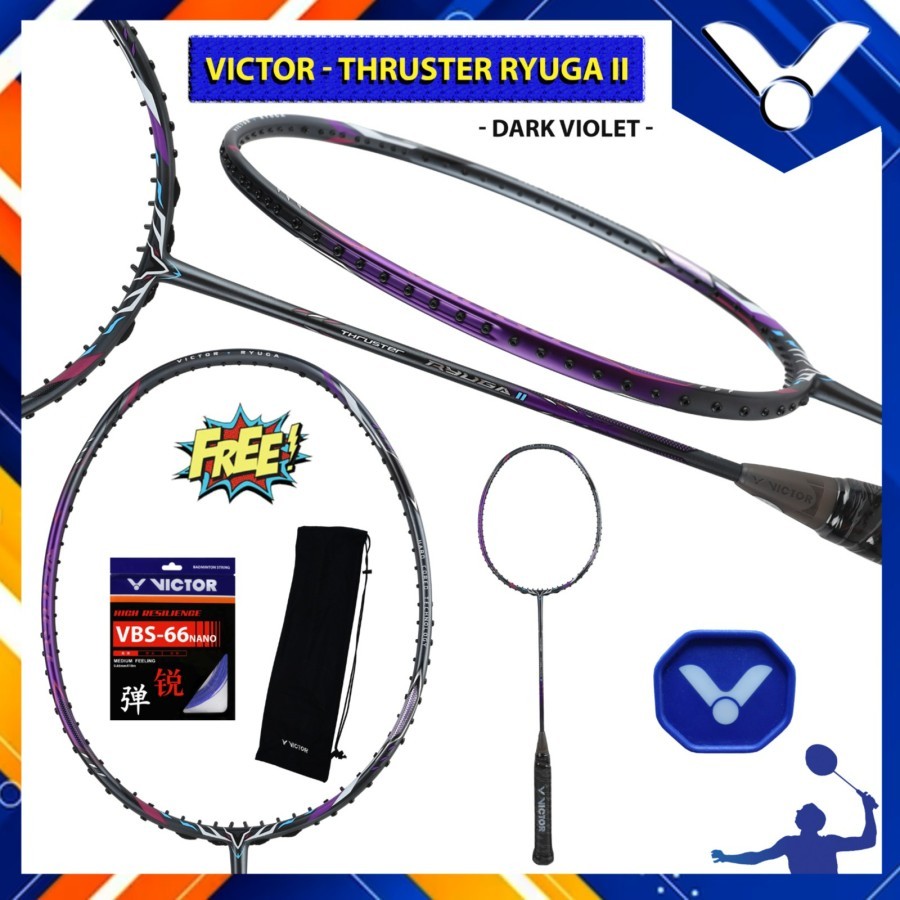 Jual VICTOR THRUSTER RYUGA II J / RYUGA 2 J RAKET BADMINTON | Shopee ...