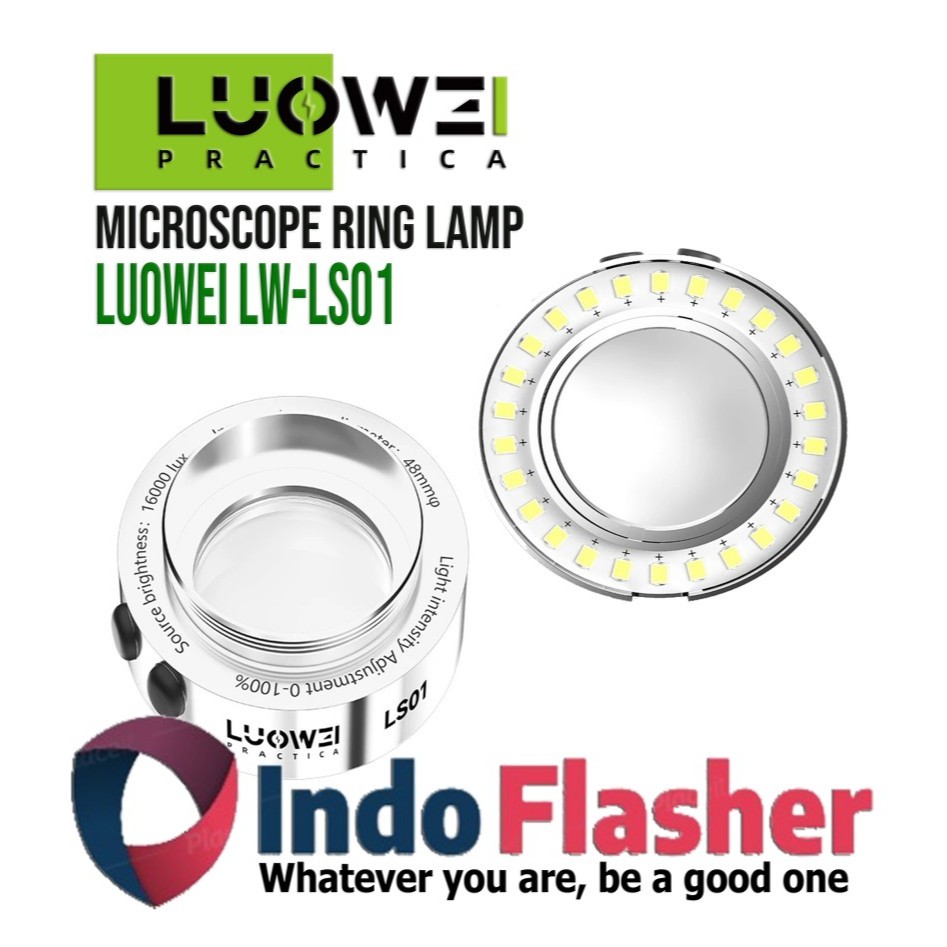 Jual Luowei LW-lS01 Microscope Ring Lamp Lampu LED Microscope | Shopee Indonesia