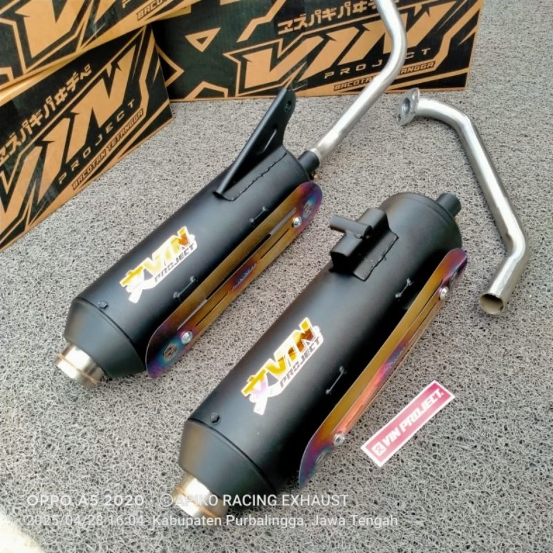 Jual Knalpot VIN PROJECT Original PNP Motor Mio sporty Mio Smile Mio ...