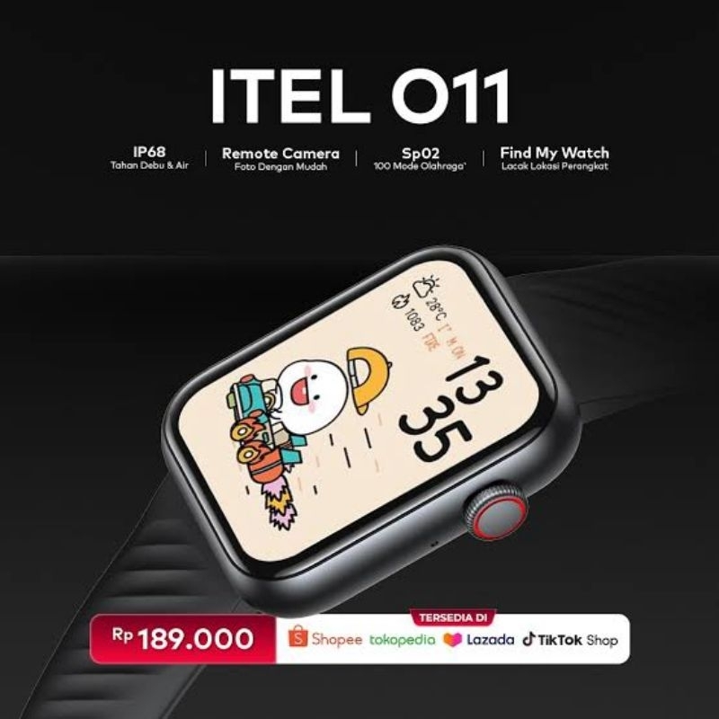 Jual itel 011 smartwatch | Shopee Indonesia