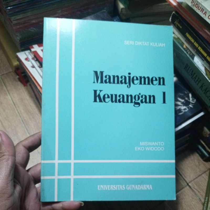 Jual buku seri diktat kuliah, MANAJEMEN KEUANGAN 1, kondisi baik, like new, used seken bekas ...