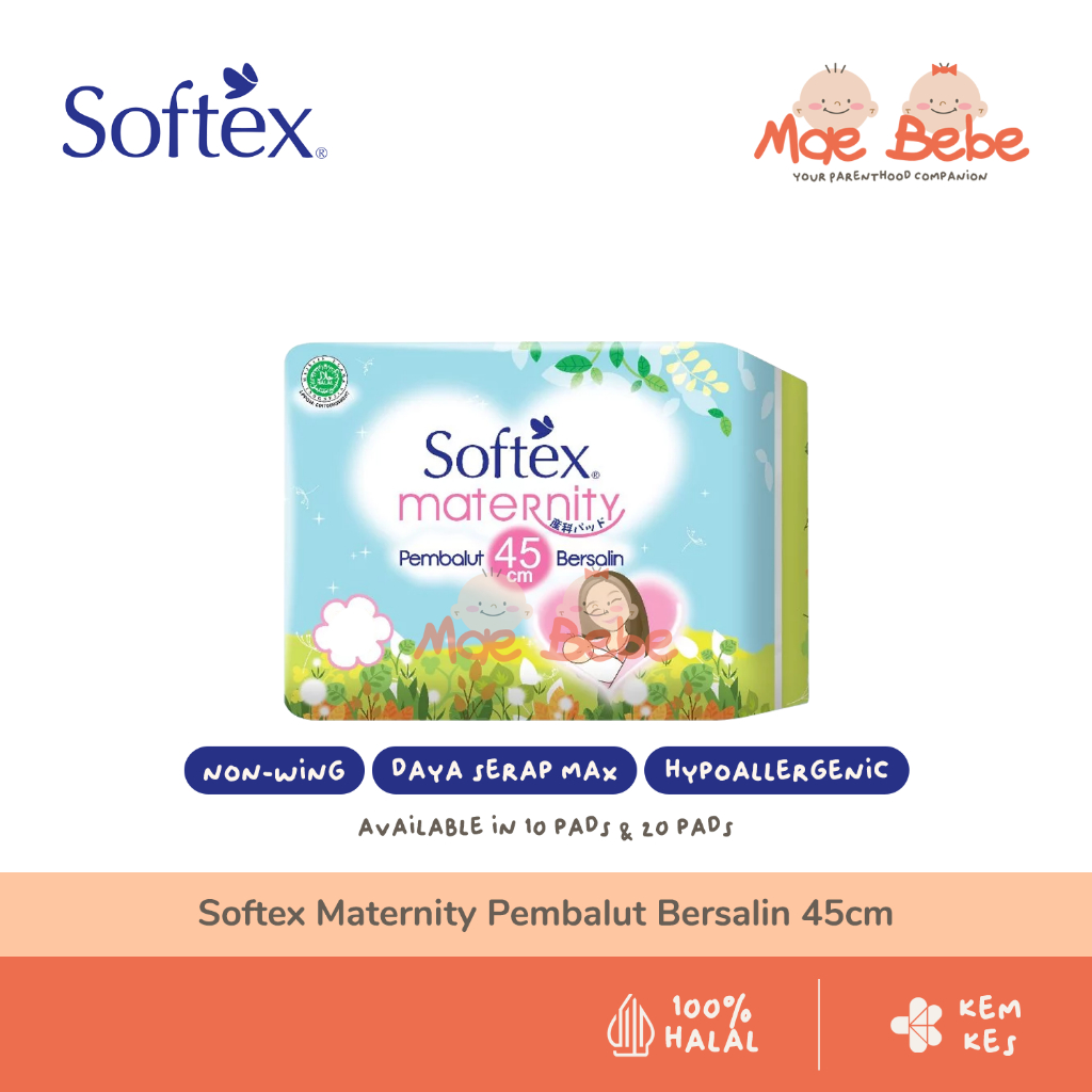 Jual Softex Maternity Sanitary Pads Pembalut Bersalin 45cm Nifas Pasca ...