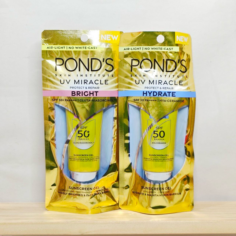 Jual PONDS UV Miracle Bright / Hydrate SPF 50+ PA++++ 25gr | Shopee ...