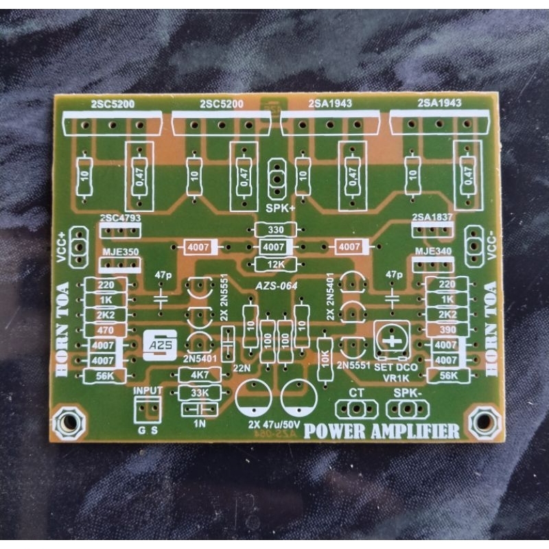 Jual PCB HORN TOA Power Amplifier. | Shopee Indonesia