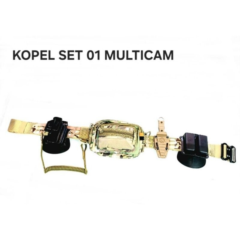 Jual kopel set terbaru TNI polri kopel fulset tactical impor | Shopee ...