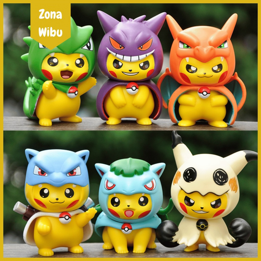 Jual Blind Box Figure Pokemon Pikachu - Kotak Buta Karakter Pokemon ...