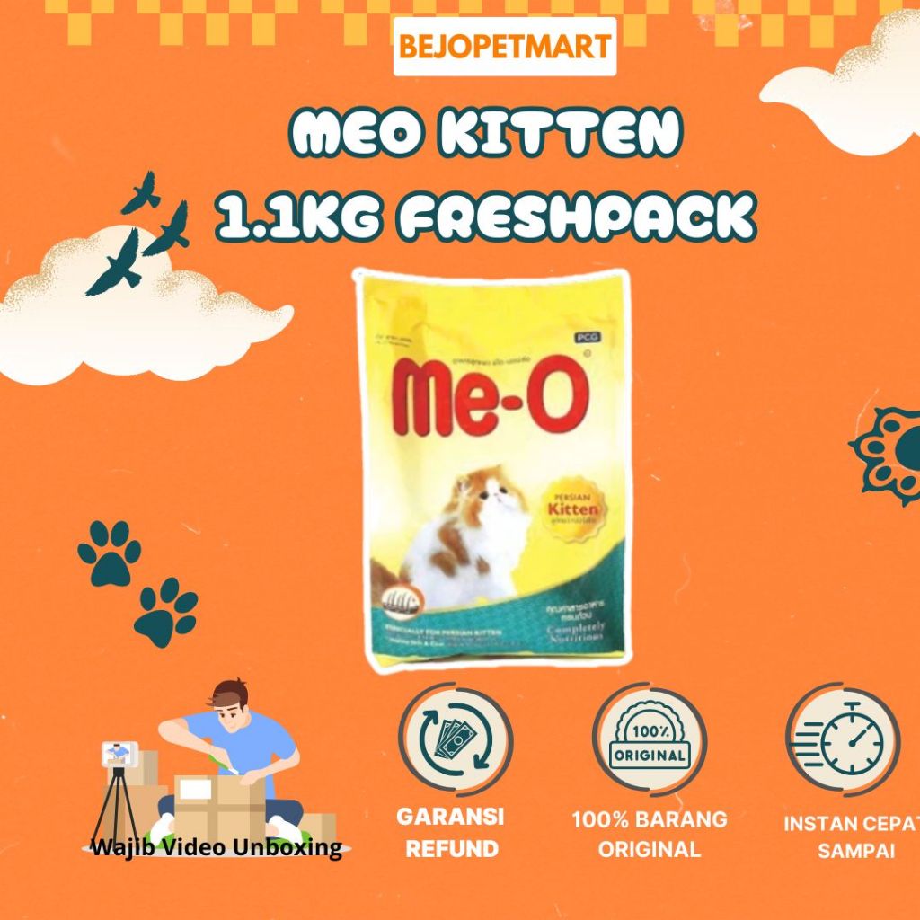 Jual Meo Kitten 1.1kg Freshpack | Shopee Indonesia