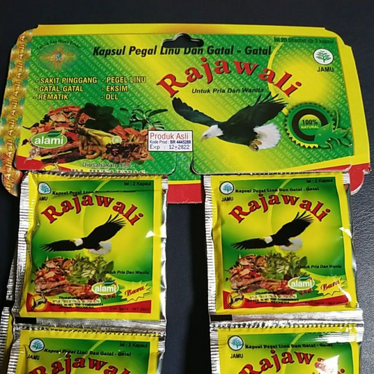 Jual KAPSUL RAJAWALI ORIGINAL 1 HANGER/ 20 SACHET (OBAT ASAM URAT ...