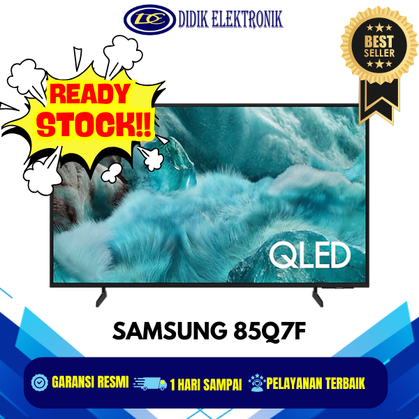 Jual SAMSUNG 85Q7F QLED Smart TV 85 Inch UHD 4K Vision AI 85Q7F Q7F New ...