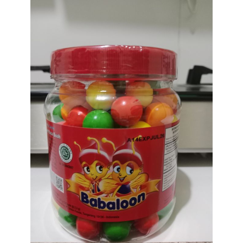 Jual Permen Karet jadul Babaloon Kemasan Toples 287 Gram | Shopee Indonesia