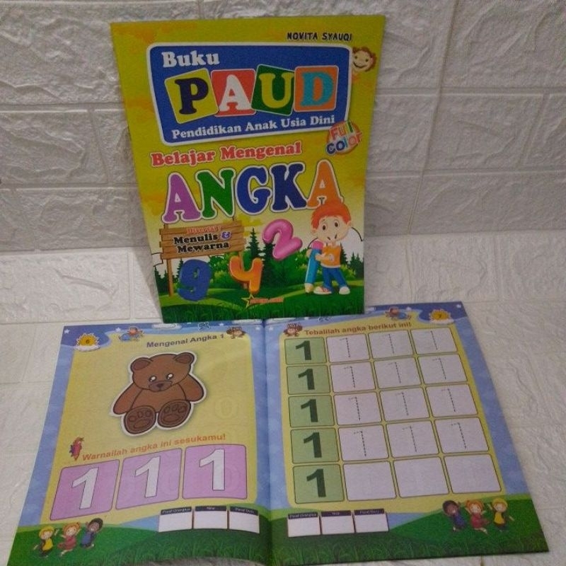 Jual Buku Belajar Mengenal Angka - Bintang Junior | Shopee Indonesia