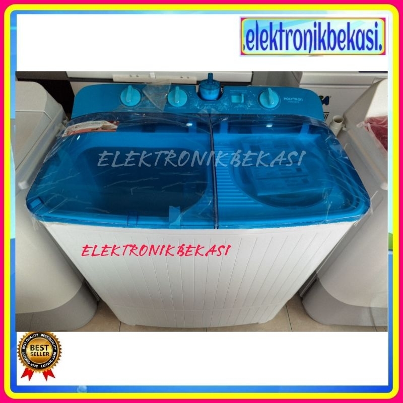 Jual MESIN CUCI POLYTRON PWM 9072 / MESIN CUCI POLYTRON 2 TABUNG 9KG / POLYTRON PWM 9072 ...