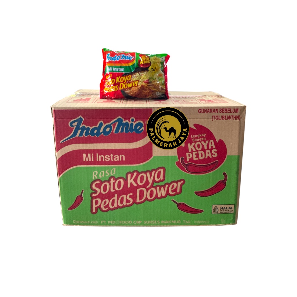 Jual Indomie Soto Koya Pedas Dower dan Soto Koya Nagih 1dus (40pcs ...