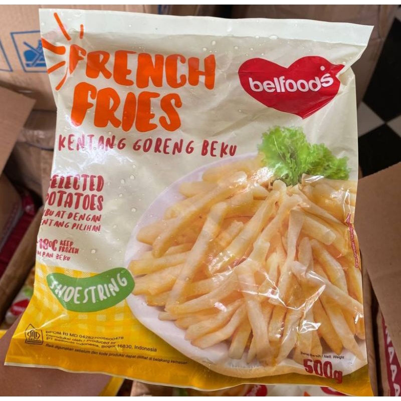 Jual Belfoods Favorite Kentang Goreng Shoestring 500gr Frozen Food ...