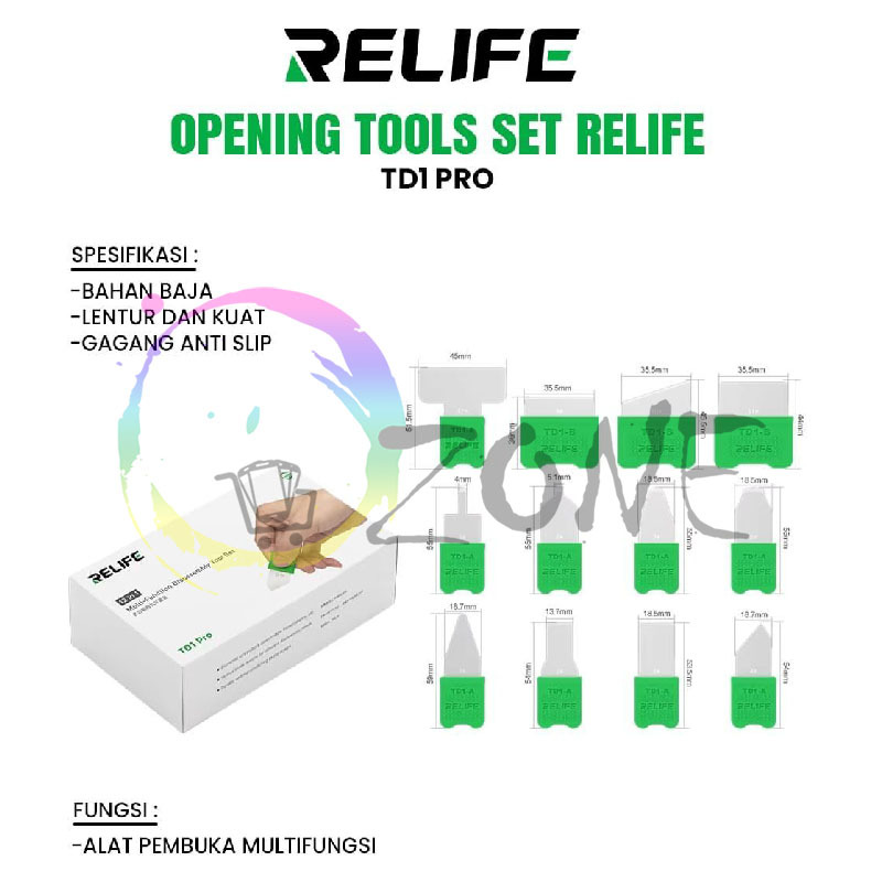 Jual ALAT PEMBUKA CASING FRAME LCD MULTI FUNGSI 12IN1 - OPENING TOOLS ...