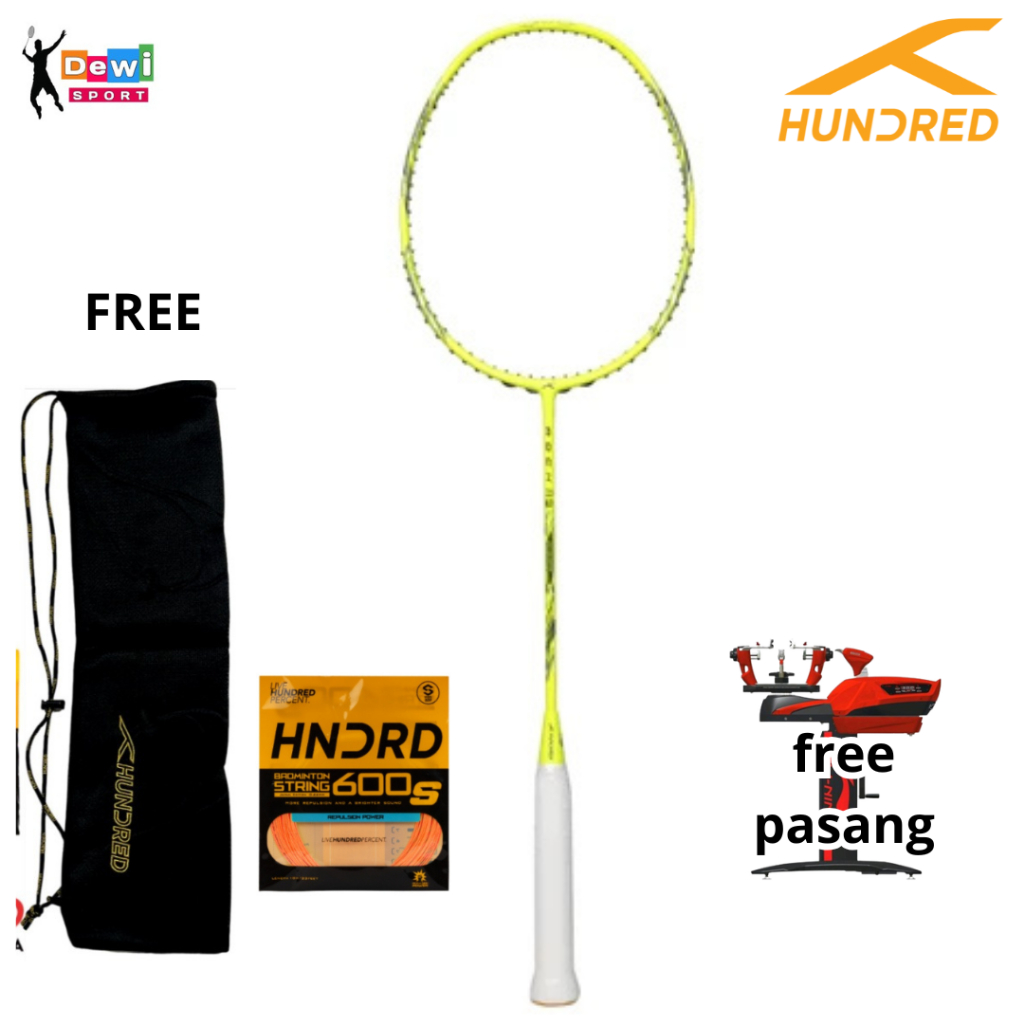 Jual Raket Badminton HUNDRED ROCK R9 /ROCK R8 | Shopee Indonesia
