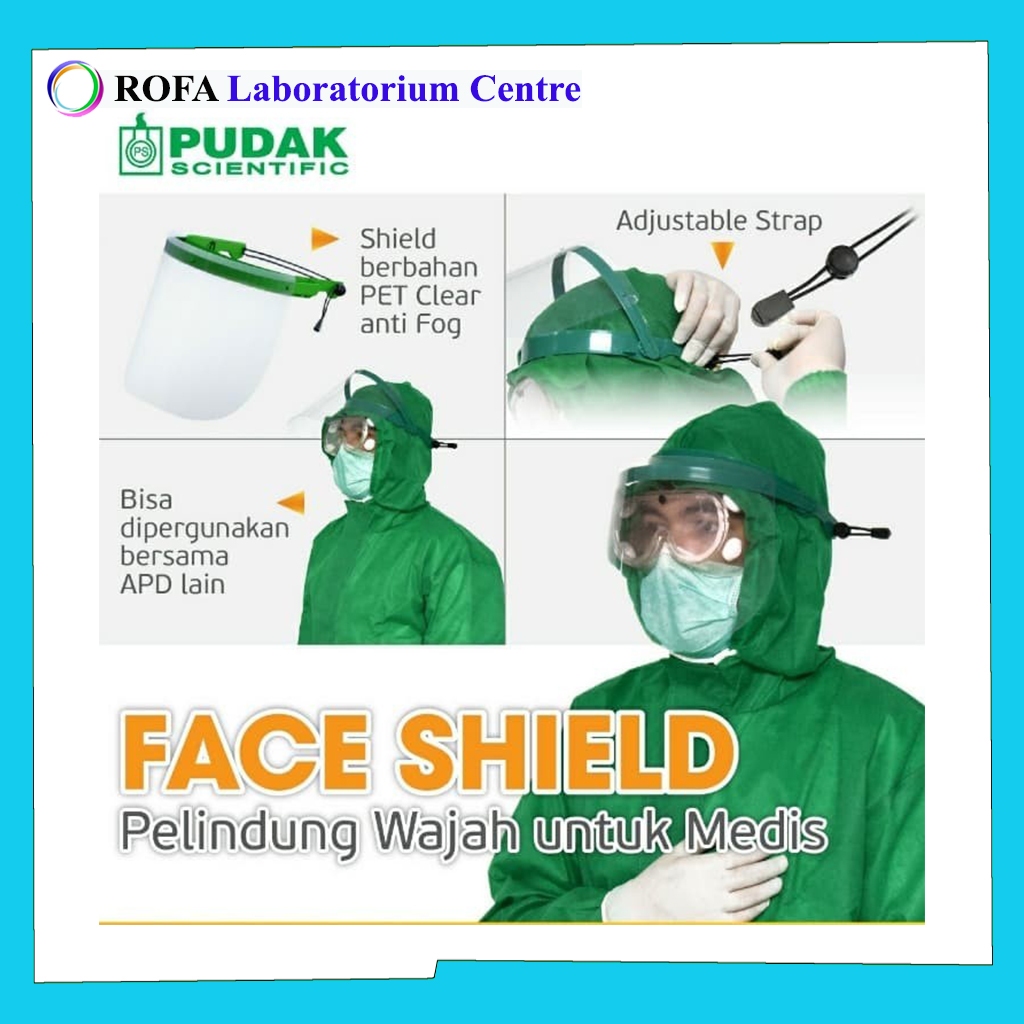Jual Face Shield / Pelindung Wajah / Shield Mask / Alat Pelindung Diri ...