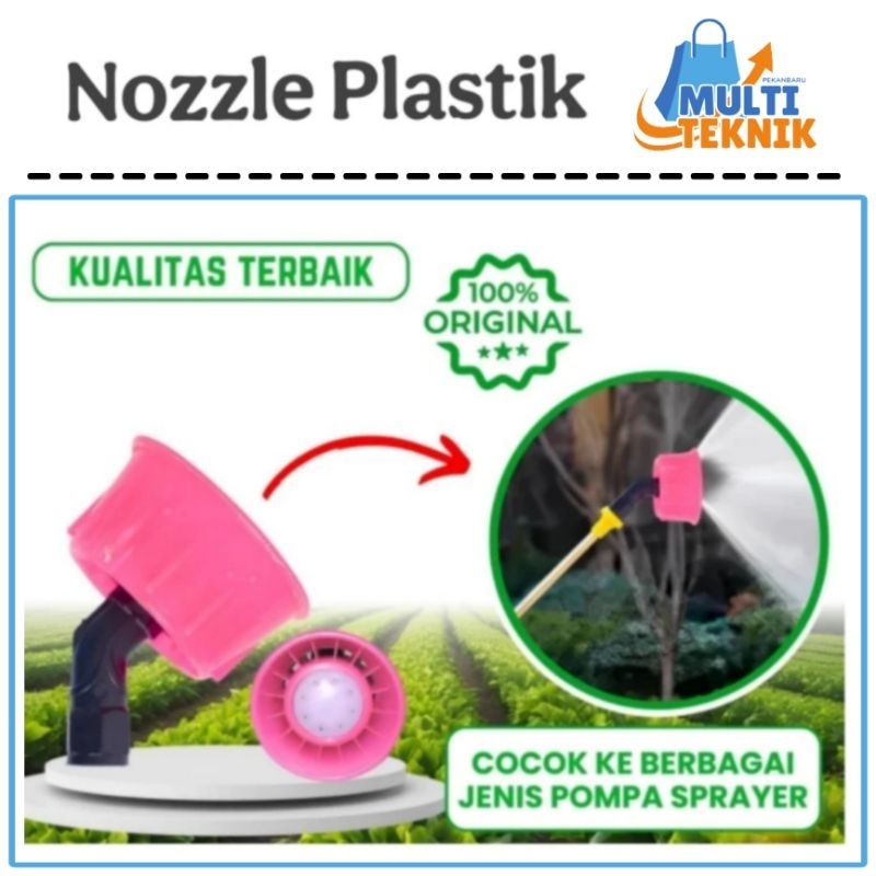 Jual nozzle/nosel sprayer alat semprot hama di gunakan untuk pompa ...