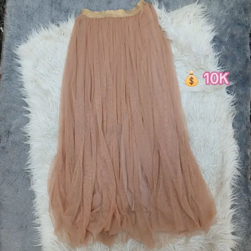 Jual rok plisket pink mint rok tutu coksu preloved | Shopee Indonesia
