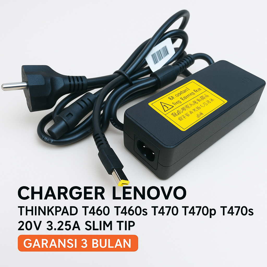 Jual Charger Thinkpad T460 T460s T470 T470p T470s T480 E480 E490 Square ...