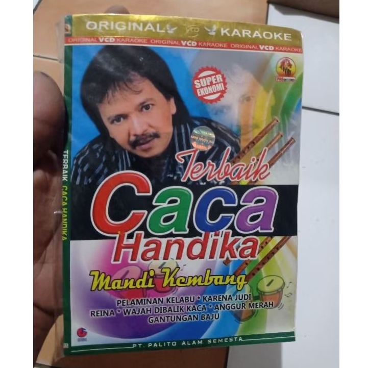 Jual kaset VCD original karaoke Caca Handika terbaik - lagu kenangan ...