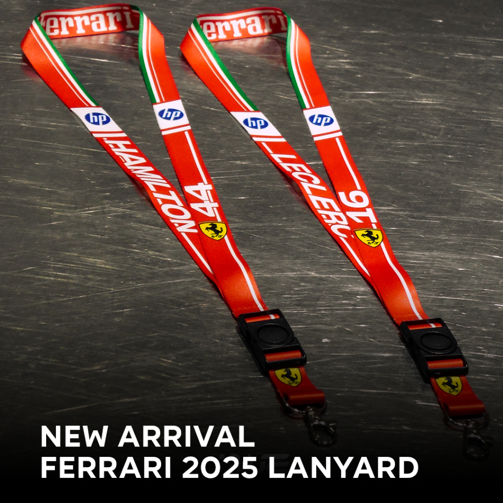 Jual Lanyard F1 Ferrari SF-25, 2025 Season | Kalung, Strap. Tissue ...