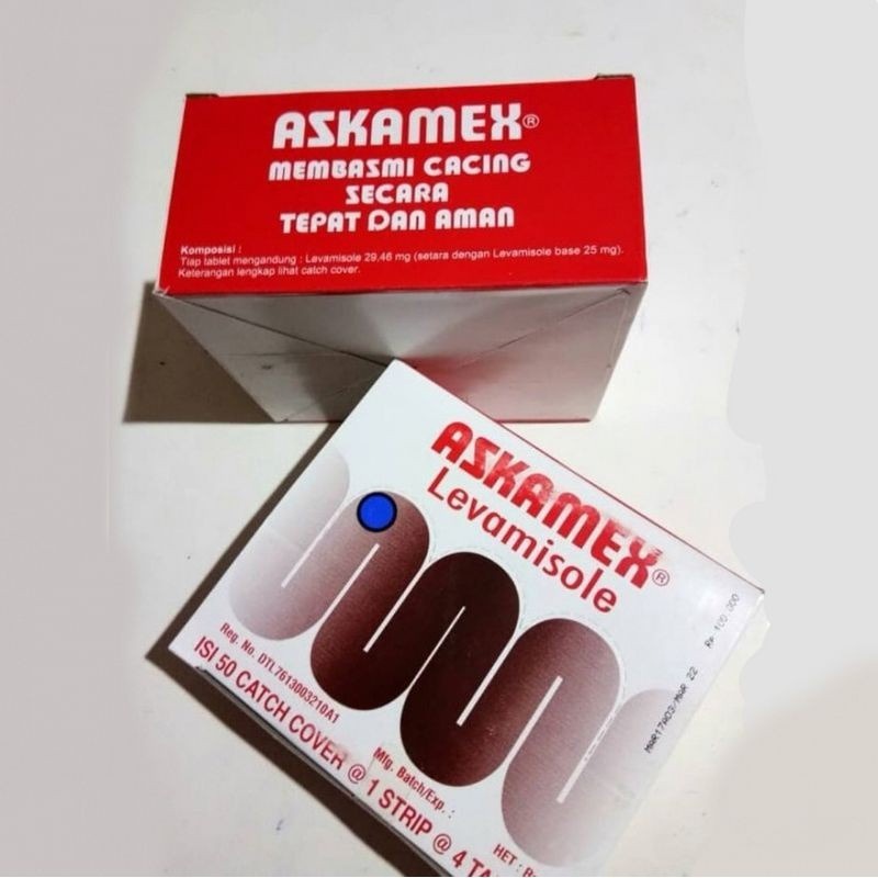 Jual ASKAMEX OBAT CACING - LEVAMISOLE - MEMBASMI CACING TAMBANG DAN ...