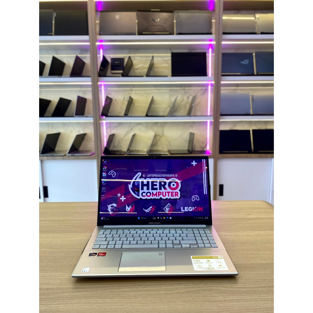 Jual Laptop Asus Vivobook E1504FA OLED, AMD ryzen 5 7K series | Shopee ...