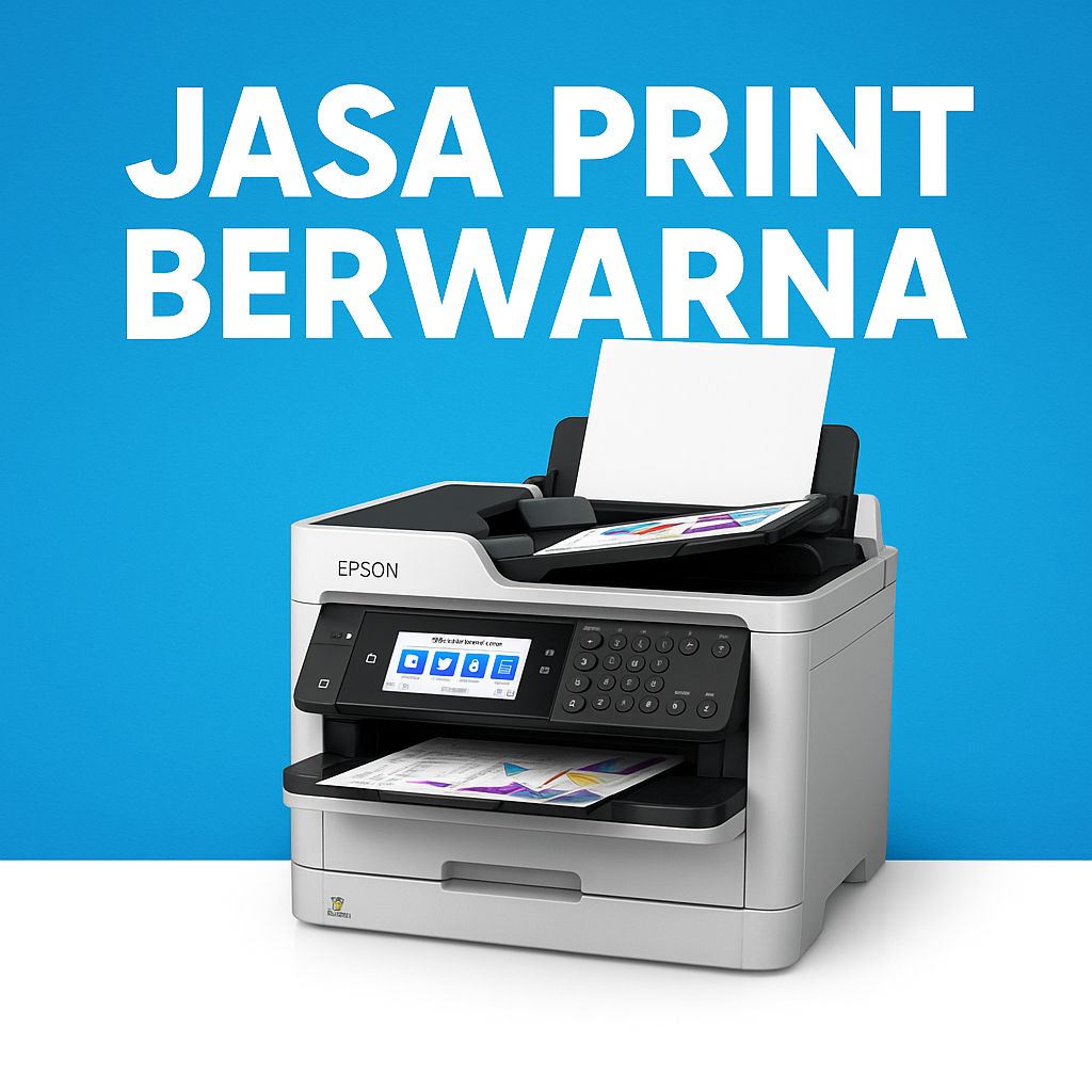 Jual JASA PRINT BERWARNA DOKUMEN A4 / F4 - JASA CETAK TEBAL 75 GSM | Shopee Indonesia