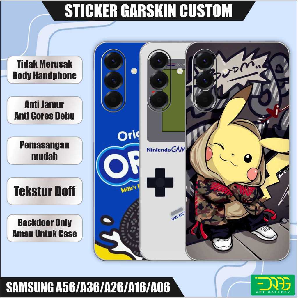 Jual Sticker Garskin SAMSUNG A56 A36 A26 A16 A06 Skin Anti Gores Jamur ...