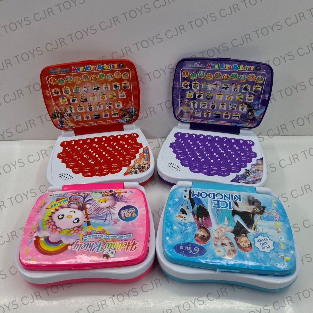Jual Mainan Laptop Mini Anak 2 Bahasa Indo/Eng | Shopee Indonesia