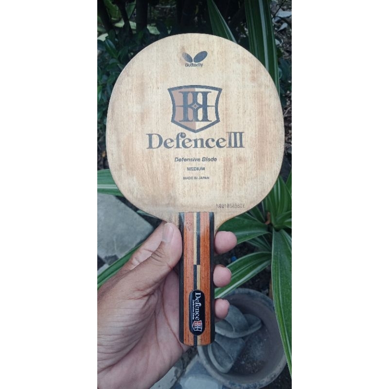 Jual Kayu/bet Butterfly Defence III ST Japan Tenis meja | Shopee Indonesia